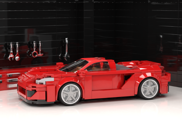LEGO MOC Porsche Carrera GT by IronBricks17 | Rebrickable - Build with LEGO