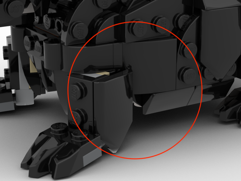 LEGO MOC 31165 Skunk by zengogobrick | Rebrickable - Build with LEGO