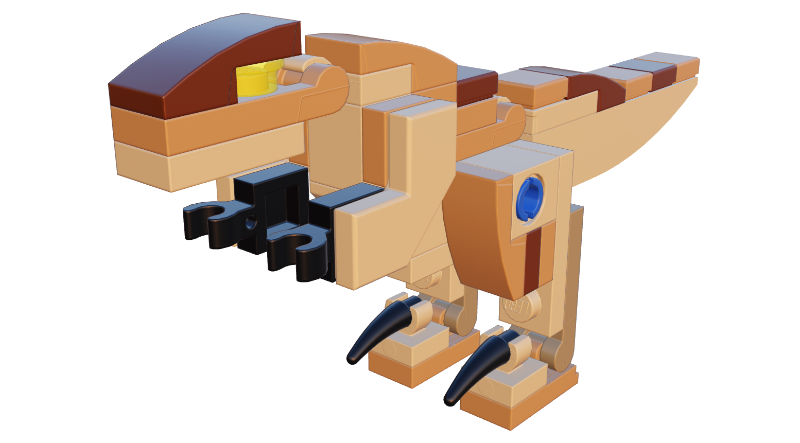 LEGO MOC Atrociraptor Pack by builditmac | Rebrickable - Build with LEGO