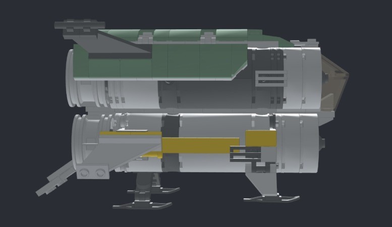 LEGO MOC Quadjumper - ANDOR by Kay_the_maker | Rebrickable - Build with ...