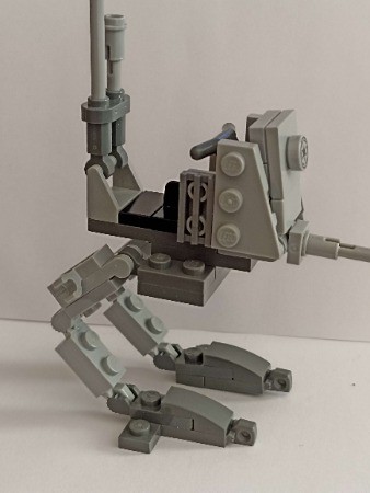 LEGO MOC simple minifig scale at-rt from star wars by CzerstwyChleb ...