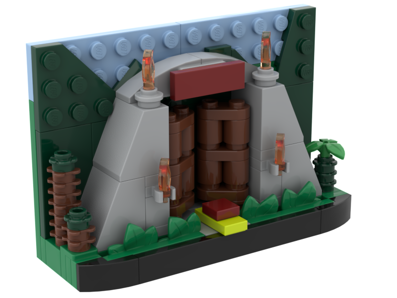 LEGO MOC-241574 Jurassic Park Gates TV scene by DinoDelight ...
