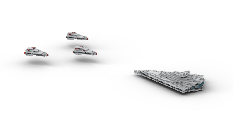LEGO MOC-147699 Mini Star Destroyer Resurgent by DiZi_77 | Rebrickable ...