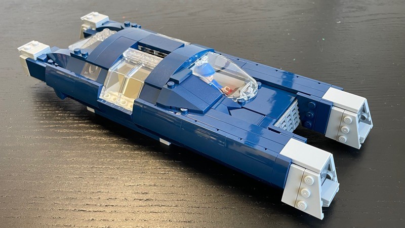 LEGO MOC Senator's Airspeeder by Shadow.Bricks | Rebrickable - Build ...