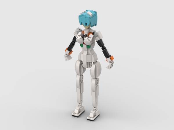 LEGO MOC Neon Genesis Evangelion - Rei Ayanami by Hai22 | Rebrickable ...