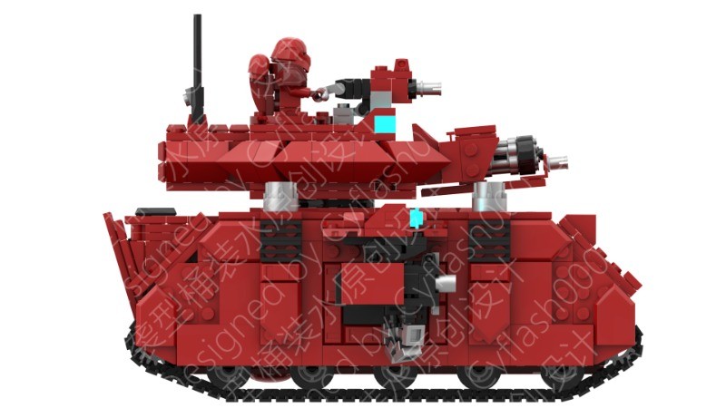 LEGO MOC-146197 Baal Pattern Predator Tank from Warhammer 40K by ...