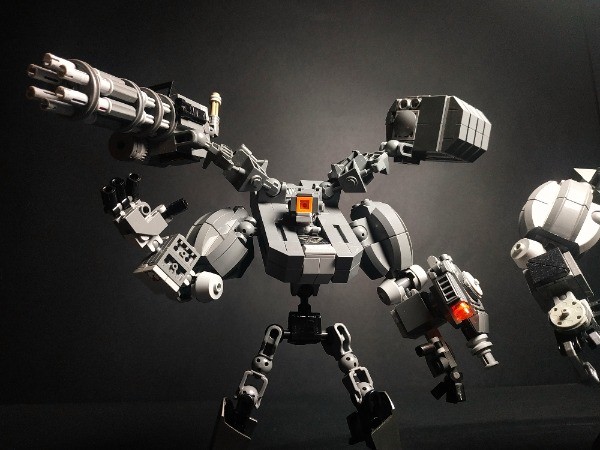 LEGO MOC Valkyrie's Call Gatling Gun by SparrowLegs | Rebrickable ...