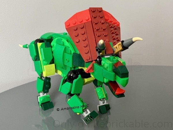 LEGO MOC 31161 Torosaurus latus by Ambrosino | Rebrickable - Build with ...