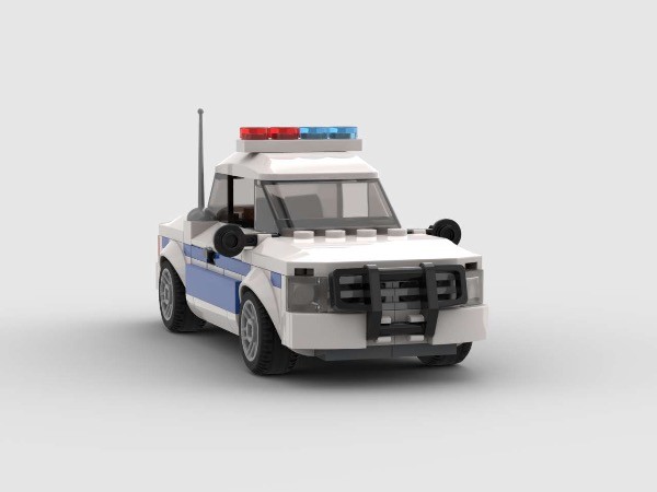 LEGO MOC Police Car by alchemist_allen | Rebrickable - Build with LEGO