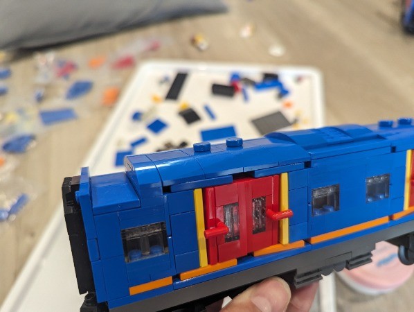 LEGO MOC Class 450 Desiro 4-Carriage EMU Train in South West Trains ...