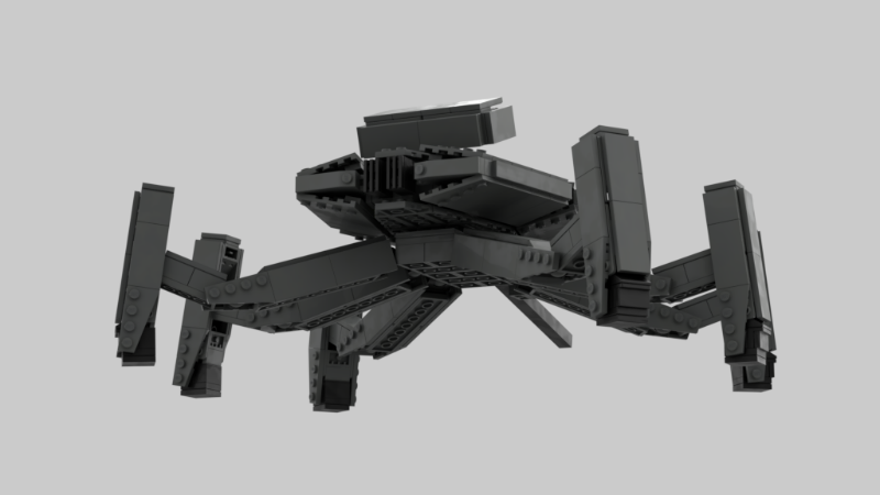 LEGO MOC Futuristic Spider Tank by Futurism_Lego | Rebrickable - Build ...