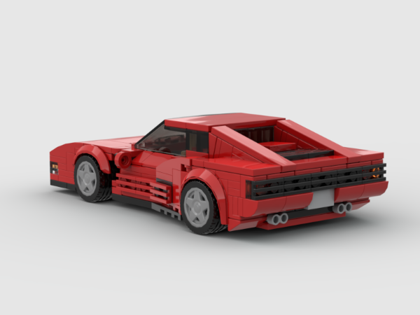 LEGO MOC Ferrari Testarossa 8/10 stud by pedroportelaneto | Rebrickable ...