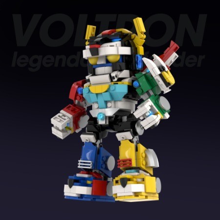LEGO MOC Voltron legendary defender by choi_dambaek | Rebrickable ...