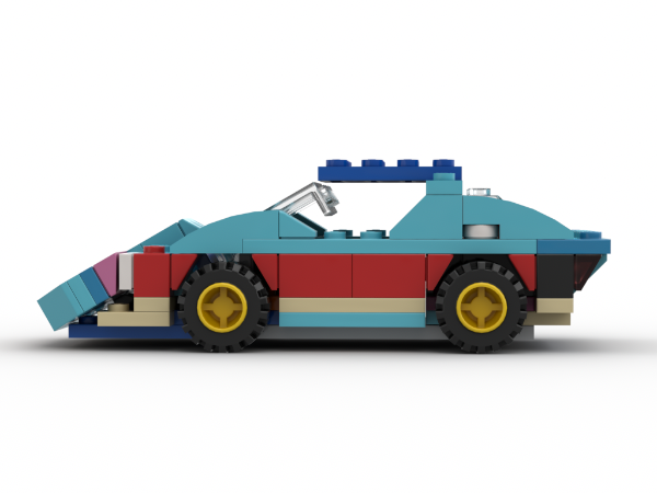 LEGO MOC 10698 - Sports Car GT40 by ChiLegGodt | Rebrickable - Build ...