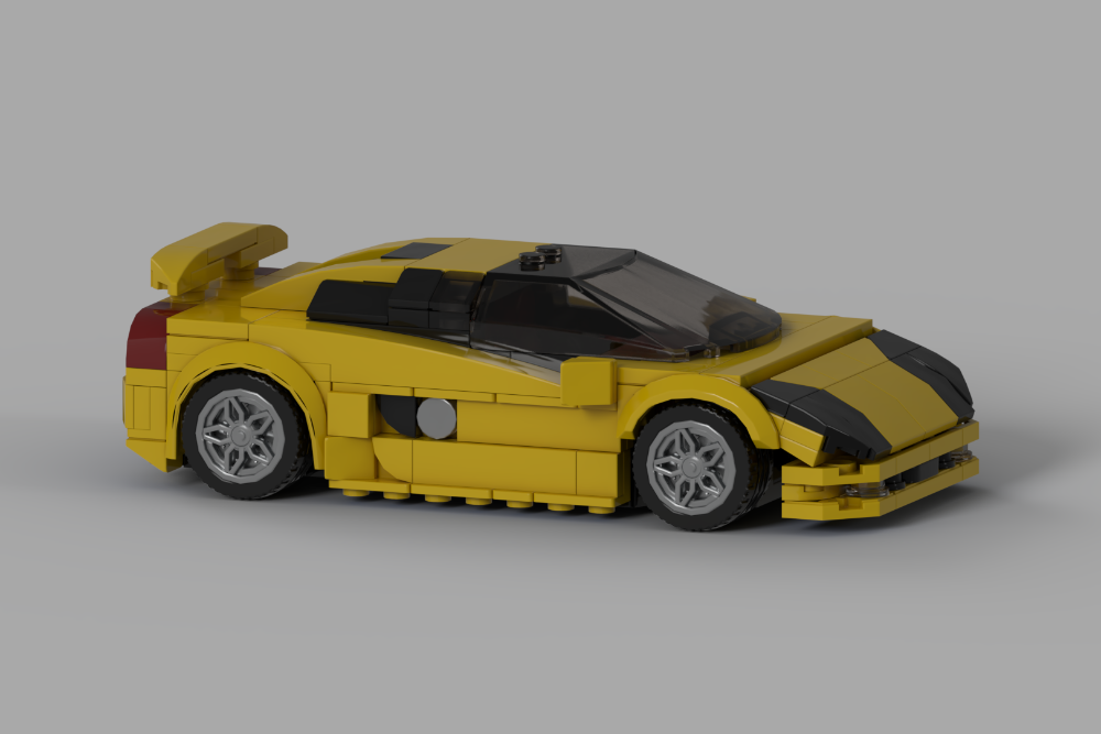 LEGO MOC Lamborghini Cala by TheMcplay124 | Rebrickable - Build with LEGO