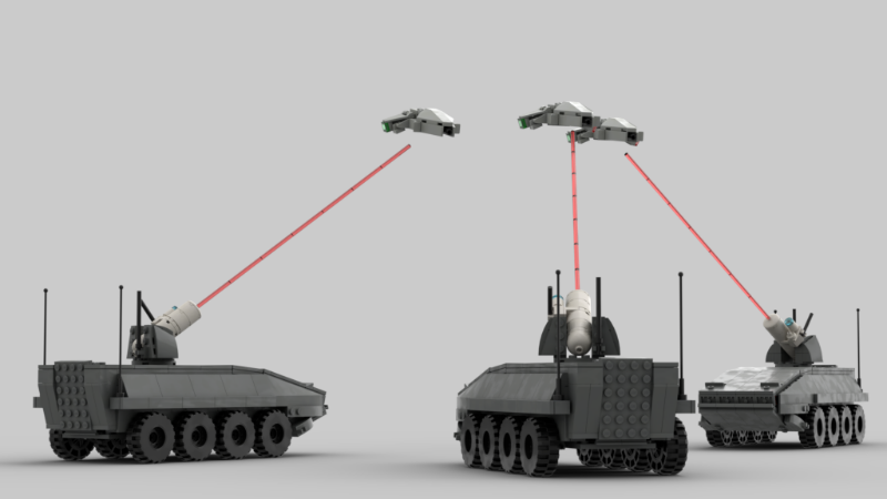 LEGO MOC Futuristic Direct Energy Weapon by Futurism_Lego | Rebrickable ...