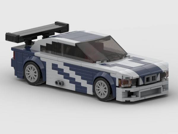 LEGO MOC need for speed BMW M3 GTR by chris_tian | Rebrickable - Build ...