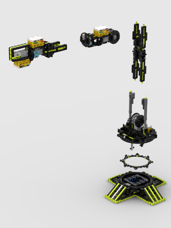LEGO MOC-244757 6 Axis Remote Control mk4 by glaysche | Rebrickable ...