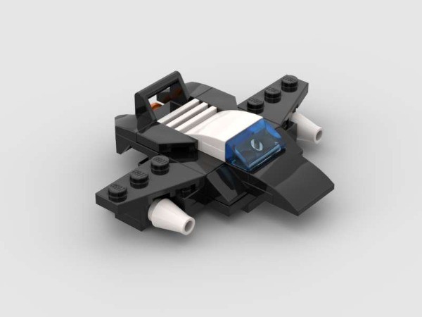 LEGO MOC Fighter Jet by calebc7102 | Rebrickable - Build with LEGO