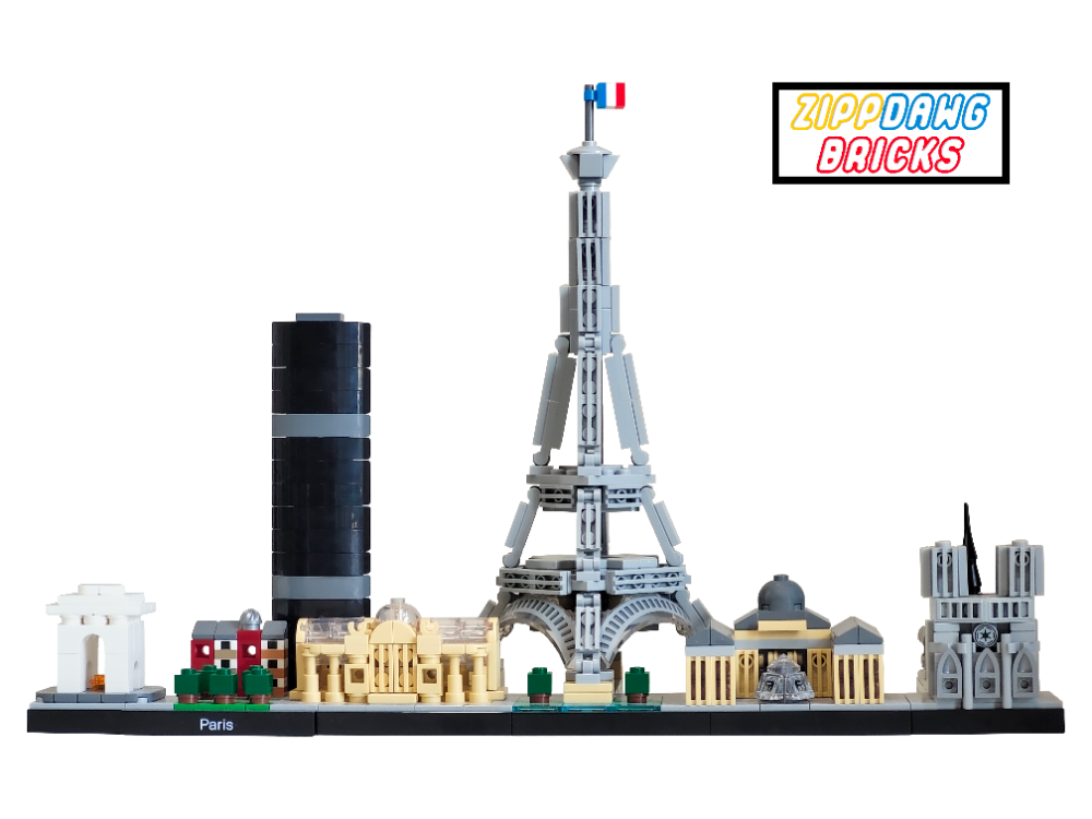 LEGO MOC-235633 Notre Dame - Paris Skyline 21044 Addition by ...