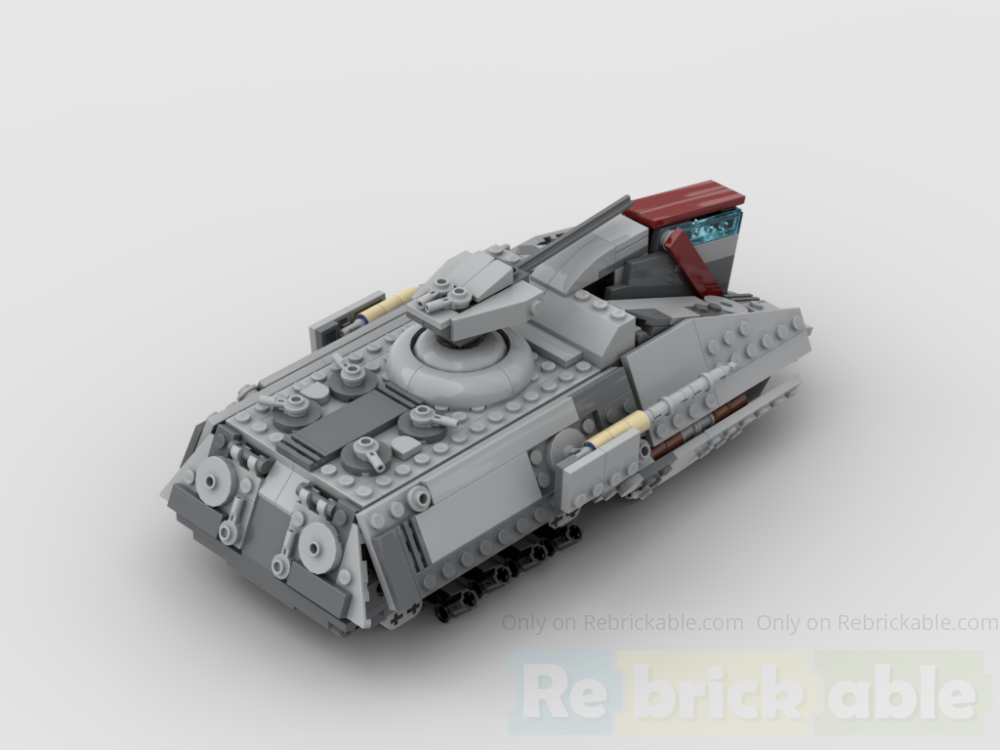 LEGO MOC-242460 UT-AT Unstable Terrain Artillery Transport - 75413 ...