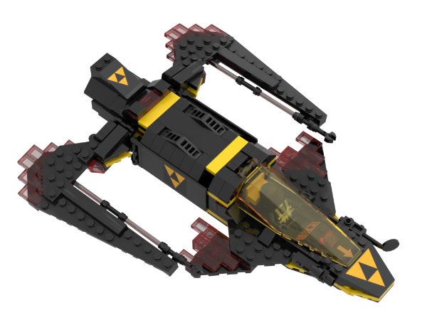 LEGO MOC Blacktron BX-9 "Buzzard" by Brick_Lizard | Rebrickable - Build ...