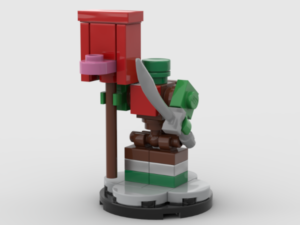 LEGO MOC Lego Orruk Kruleboyz Swampcalla Shaman and Murknob with Belcha ...