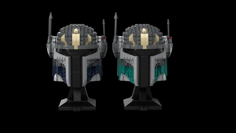 LEGO MOC Helmet Pre Vizsla by Alex_BricKartuss | Rebrickable - Build ...