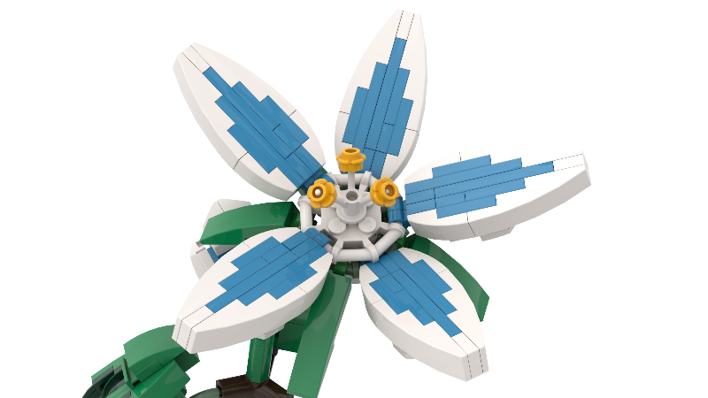 LEGO MOC Silent Princess Flower by octane thermoplastic | Rebrickable ...