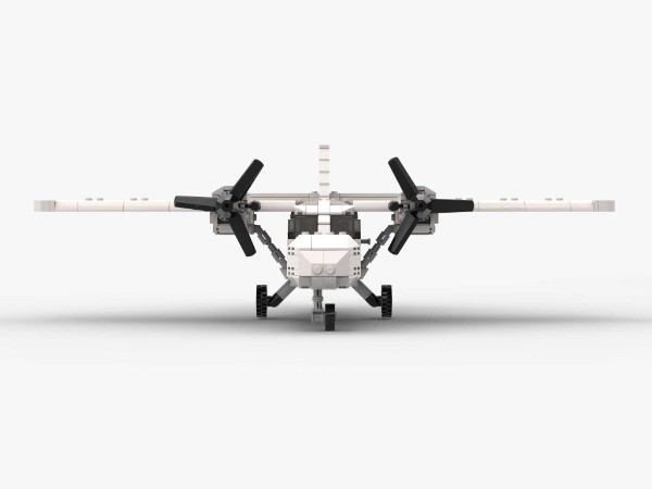 LEGO MOC DHC-6 Twin Otter (with Skydivers) by Maxis69 | Rebrickable ...