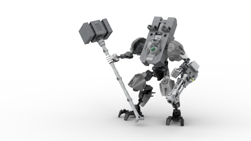 LEGO MOC Hagbert the Siegebreaker by SparrowLegs | Rebrickable - Build ...