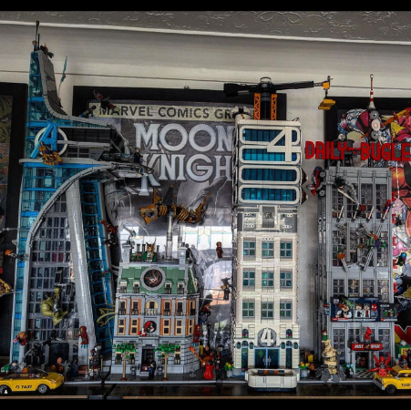 LEGO MOC Fantastic 4 Modular Baxter Building - Classic Space Academy by ...