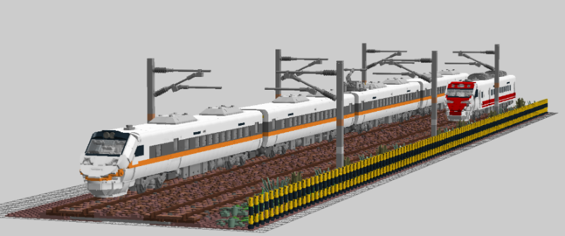 LEGO MOC-148073 LEGO Taroko express 樂高太魯閣號 TED (simplified) by kuoch934 ...