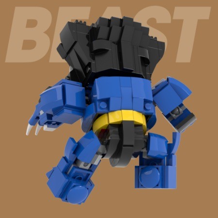 LEGO MOC Beast_comics by choi_dambaek | Rebrickable - Build with LEGO