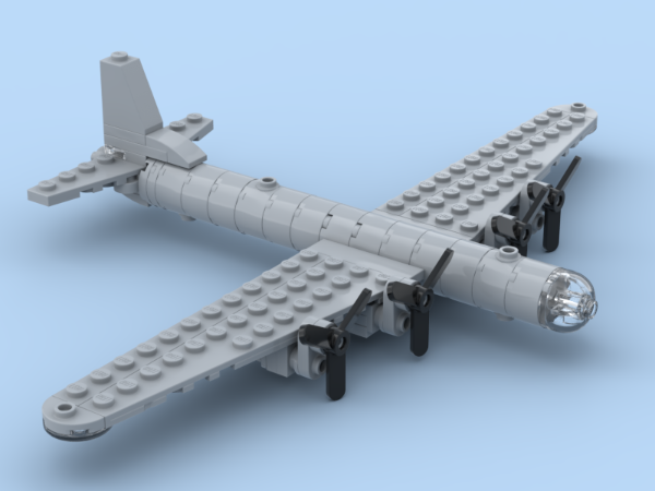 LEGO MOC B-29 Superfortress 1:180 by ej76az | Rebrickable - Build with LEGO