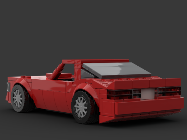 LEGO MOC Pontiac Firebird 1977 by 6th gear | Rebrickable - Build with LEGO