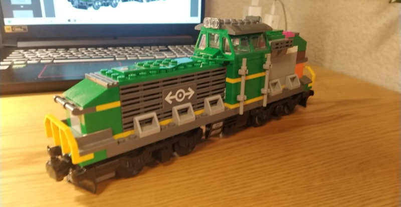 LEGO MOC 60198 Locomotive Alternative Build by ALbrix | Rebrickable ...