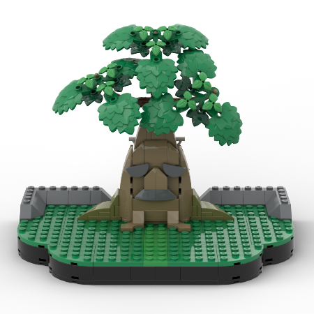 LEGO MOC-208642 Mini Deku Tree diorama - The Legend of Zelda Ocarina of ...