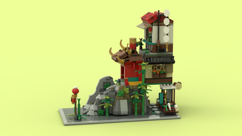 LEGO MOC Chinese Apartment Modular Building by lego_modular_building ...