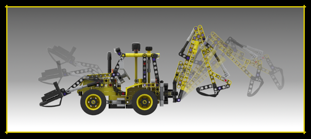 LEGO MOC-224318 42108 Backhoe Loader by BrickBash | Rebrickable - Build ...