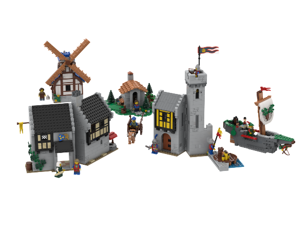 LEGO MOC Medieval Castle World from 10305 (Part 1) by sebbl ...
