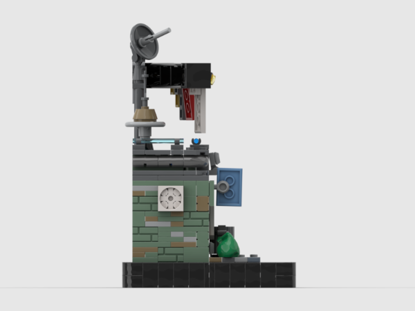 LEGO MOC Cyberpunk style building by MielDB | Rebrickable - Build with LEGO