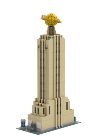 LEGO MOC Daily Planet by Labronco Brick Designs | Rebrickable - Build ...