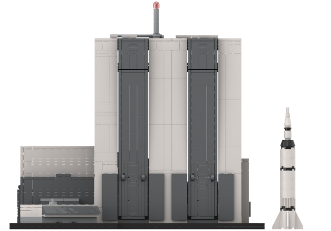 LEGO MOC-181833 Saturn V (VAB Scale) by OrchardBuilds | Rebrickable ...