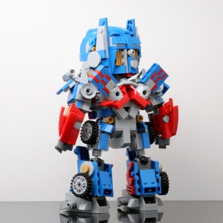LEGO MOC OPTIMUS PRIME-TRANSFORMERS by choi_dambaek | Rebrickable ...