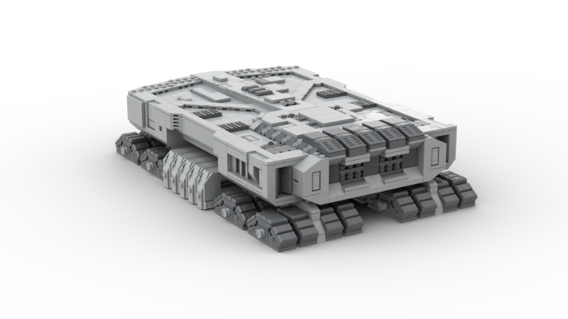 LEGO MOC-189774 "Dune" Spice Harvester Chassis by seregiz | Rebrickable ...