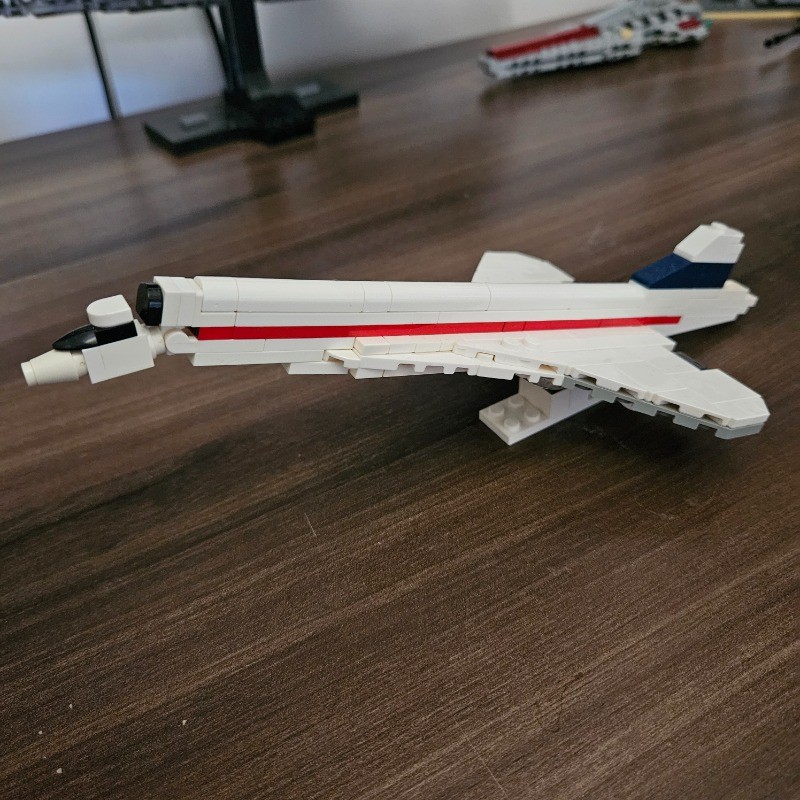 LEGO MOC-243976 Mini Concorde by ao-ka | Rebrickable - Build with LEGO