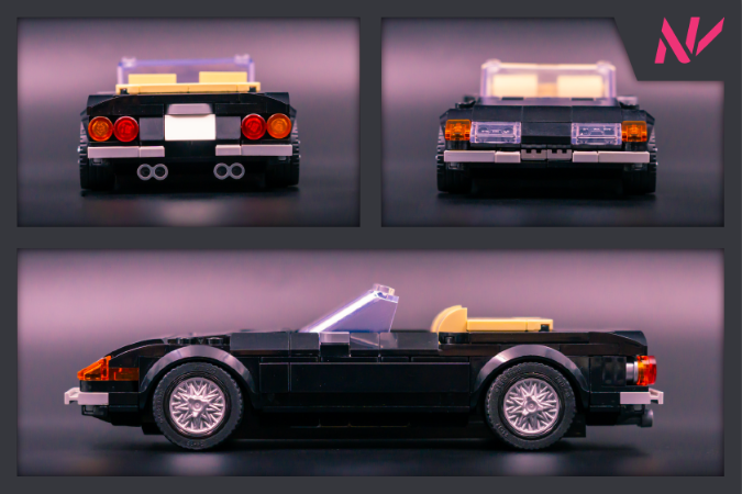 LEGO MOC-187107 Ferrari 365 GTB/4 Spider (Miami Vice) by NV Carmocs ...