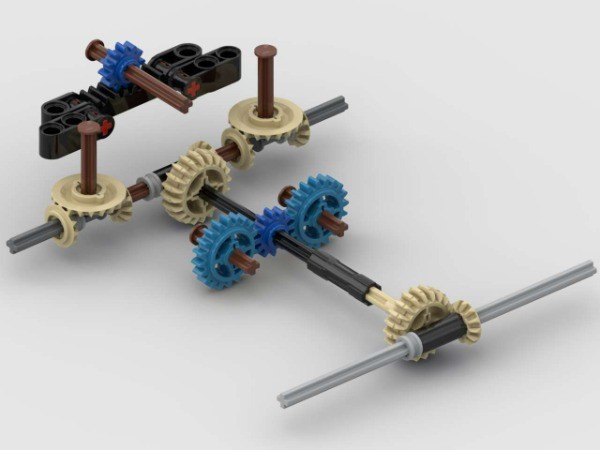 LEGO MOC Mini 42109 TG Rally Car - AWD by N1K0L4 | Rebrickable - Build ...