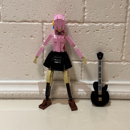 LEGO MOC Bocchi the Rock - Gotoh Hitori by Hai22 | Rebrickable - Build ...